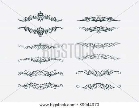 Set 6 Vintage Text Vector & Photo (Free Trial) | Bigstock