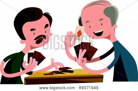 People Playing Poker Vector & Photo (Free Trial) | Bigstock