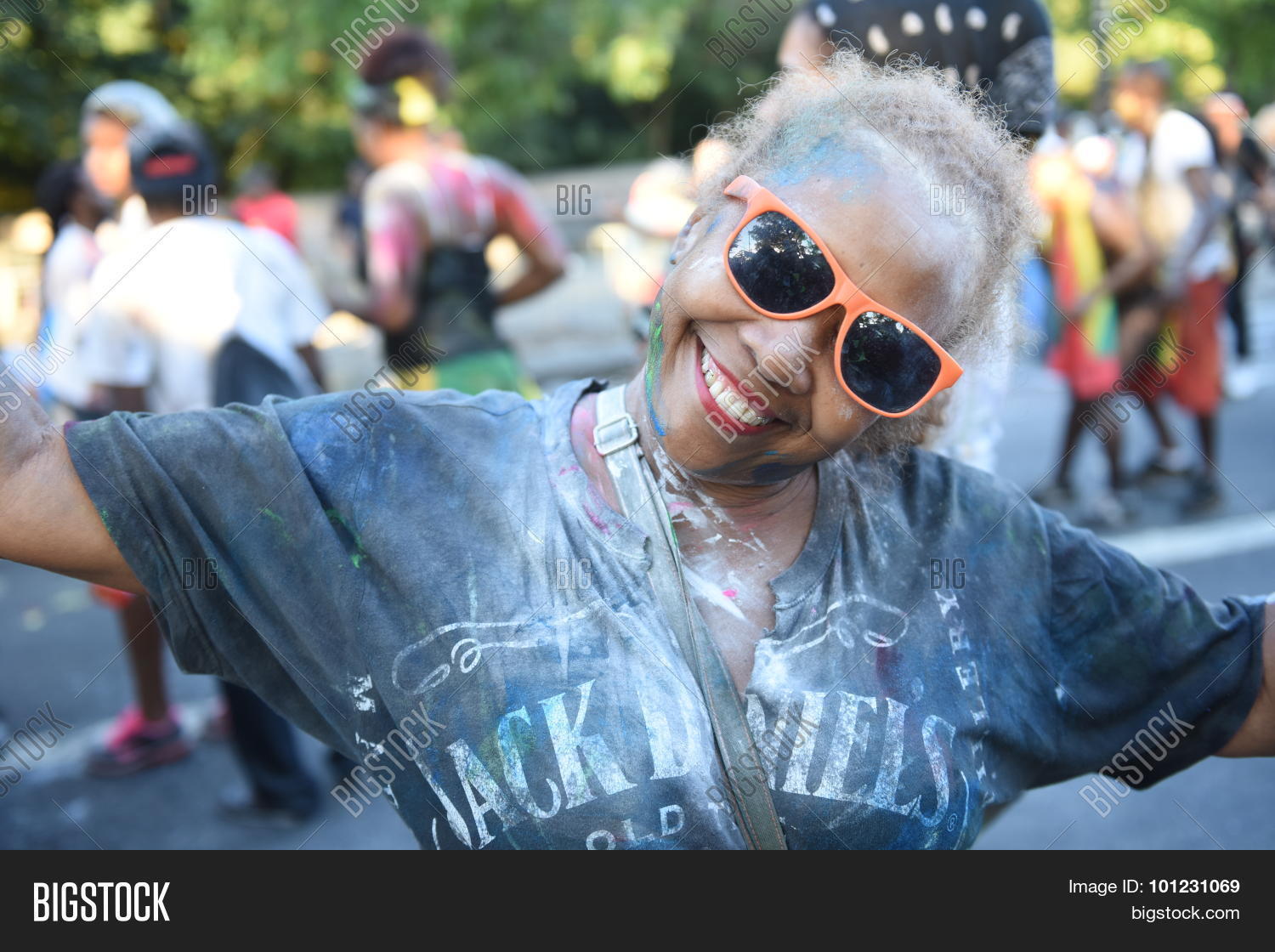 Woman Covered Powder Image & Photo (Free Trial) | Bigstock