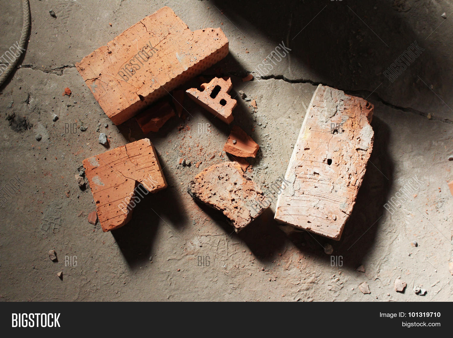 Broken Bricks Image & Photo (Free Trial) | Bigstock