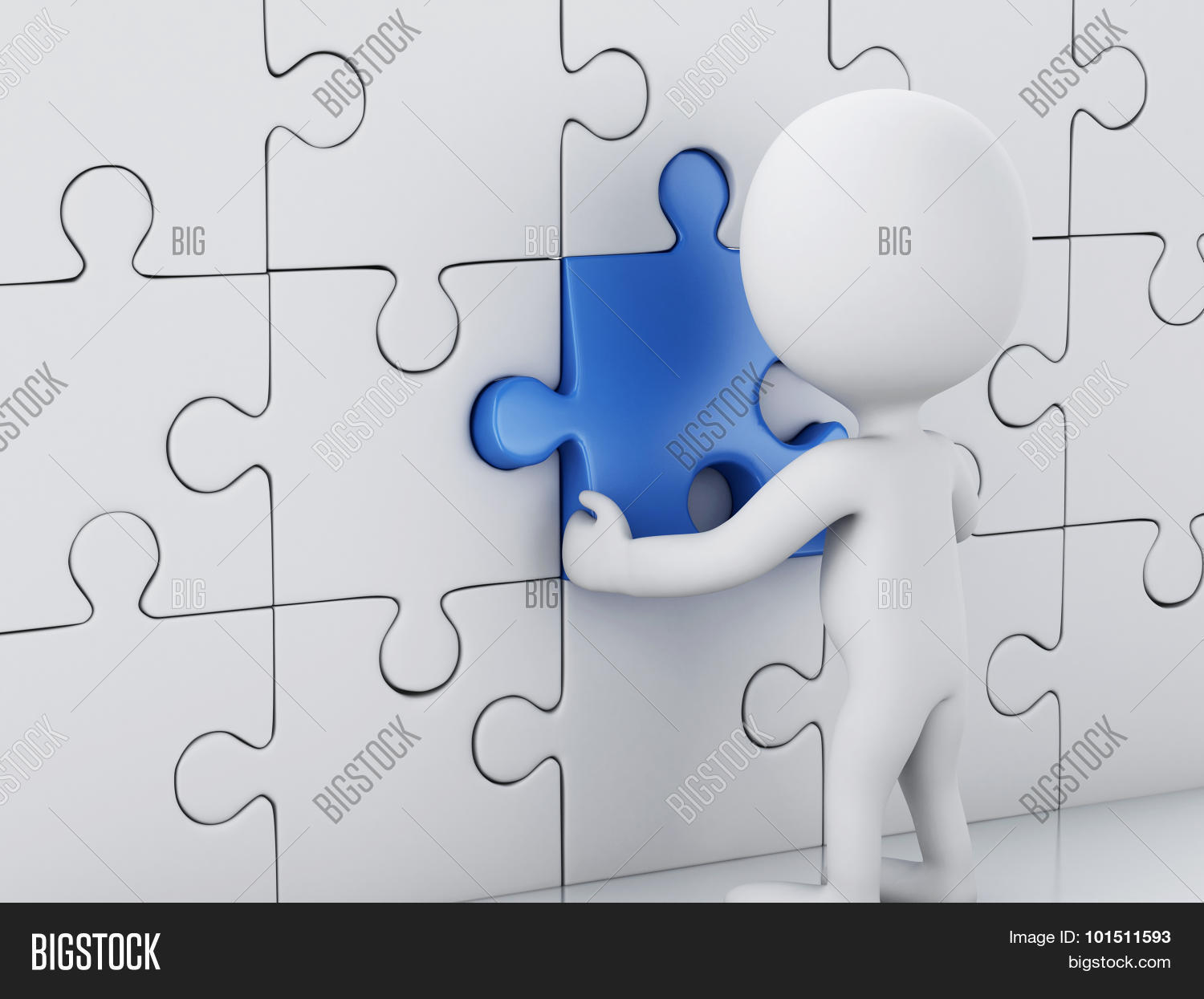3D White People Image & Photo (Free Trial) | Bigstock
