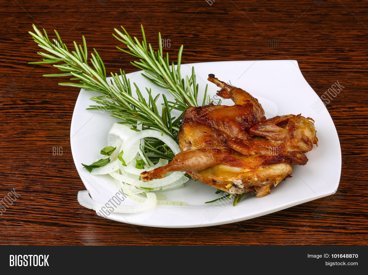 Grilled Quail Image & Photo (Free Trial) | Bigstock