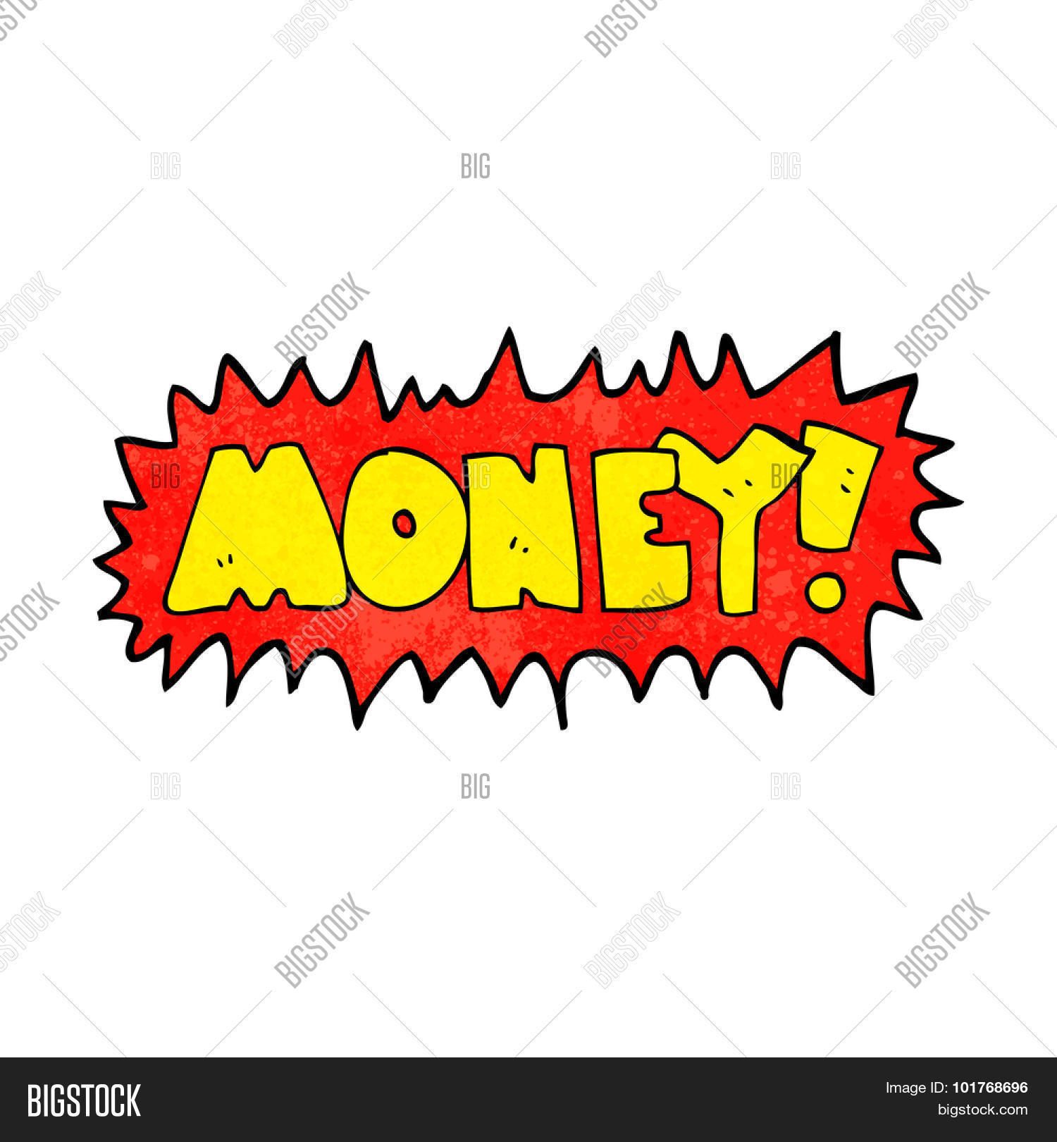 Cartoon Money Symbol Vector & Photo (Free Trial) | Bigstock