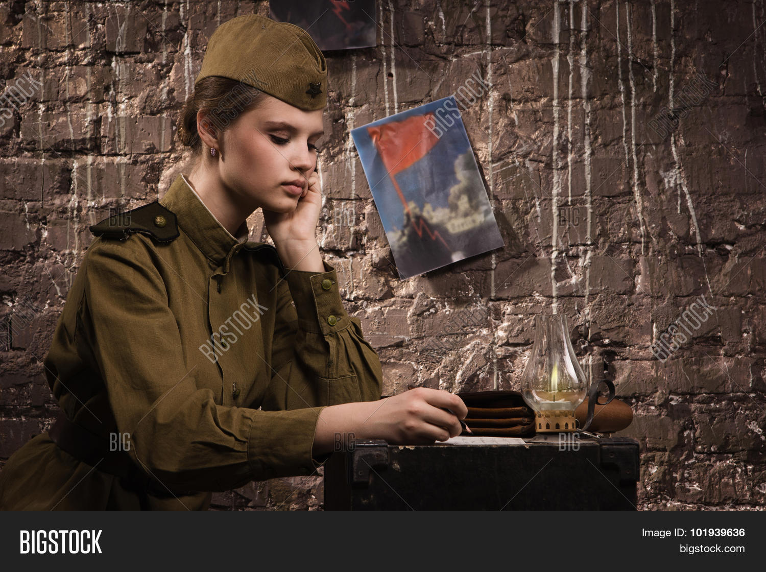 Soviet Female Soldier Image & Photo (Free Trial) | Bigstock