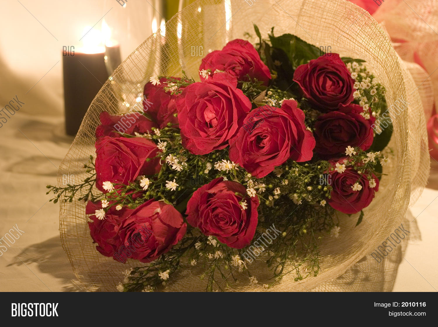 Bouquet Red Roses Image & Photo (Free Trial) | Bigstock