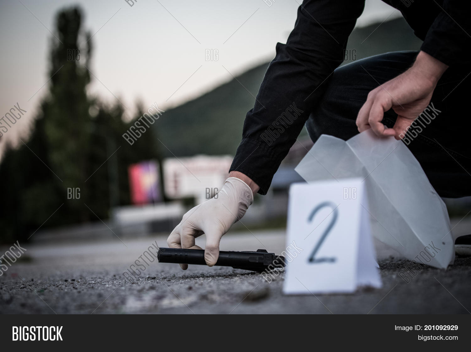 Crime Scene, Murder, Image & Photo (Free Trial) | Bigstock