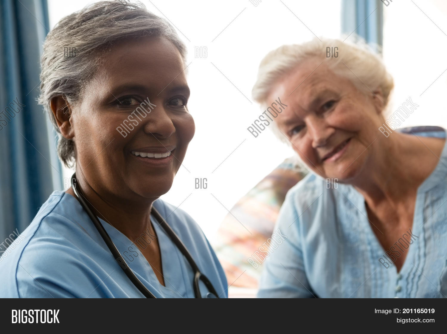 Portrait Happy Nurse Image & Photo (Free Trial) | Bigstock