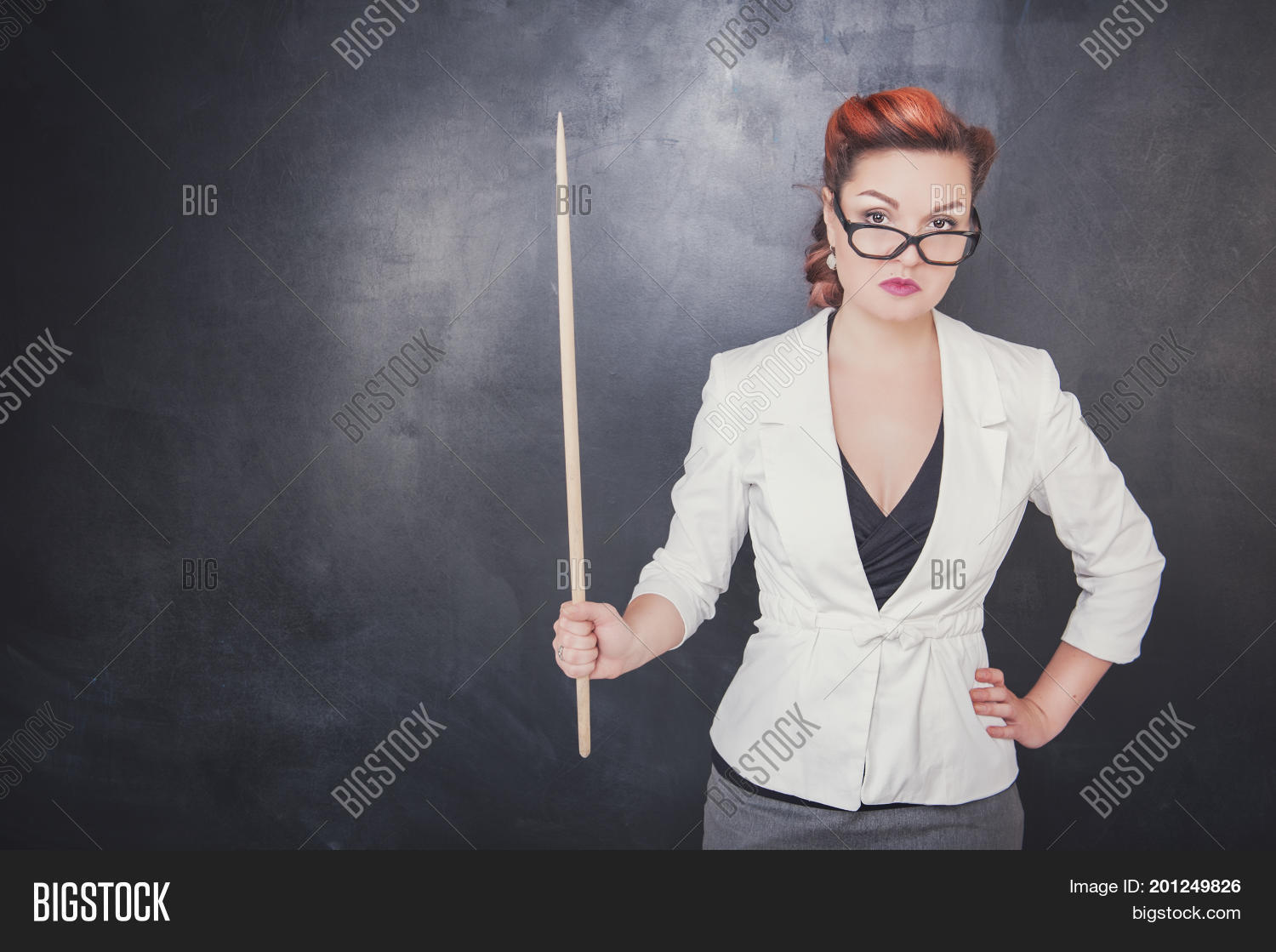 Serious Teacher Image & Photo (Free Trial) | Bigstock