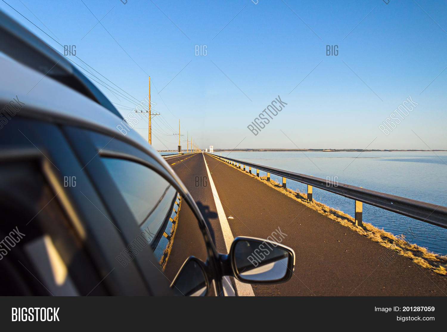 Car Crossing Bridge Image & Photo (Free Trial) | Bigstock