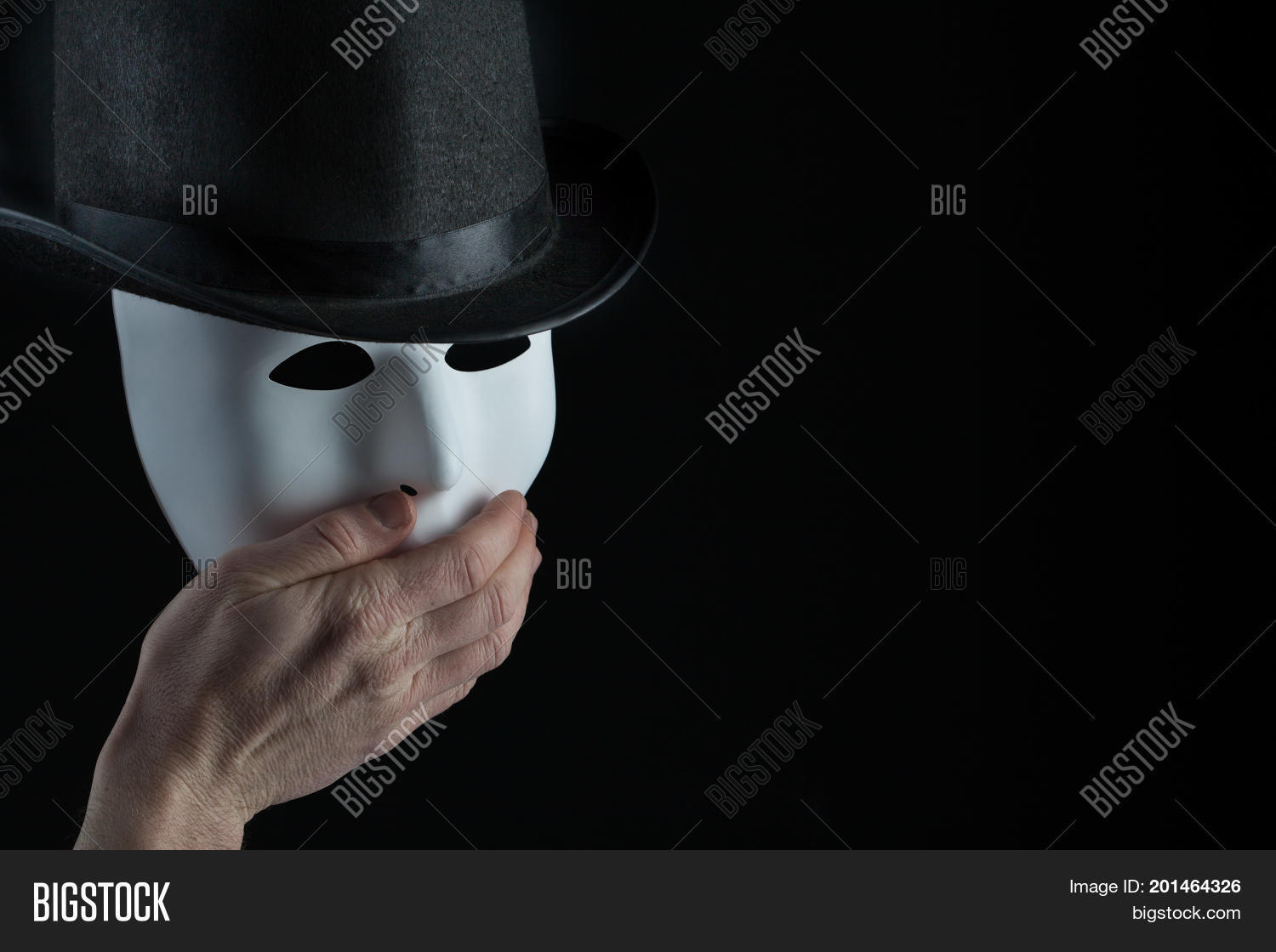 Male Hand Hiding Mouth Image & Photo (Free Trial) | Bigstock