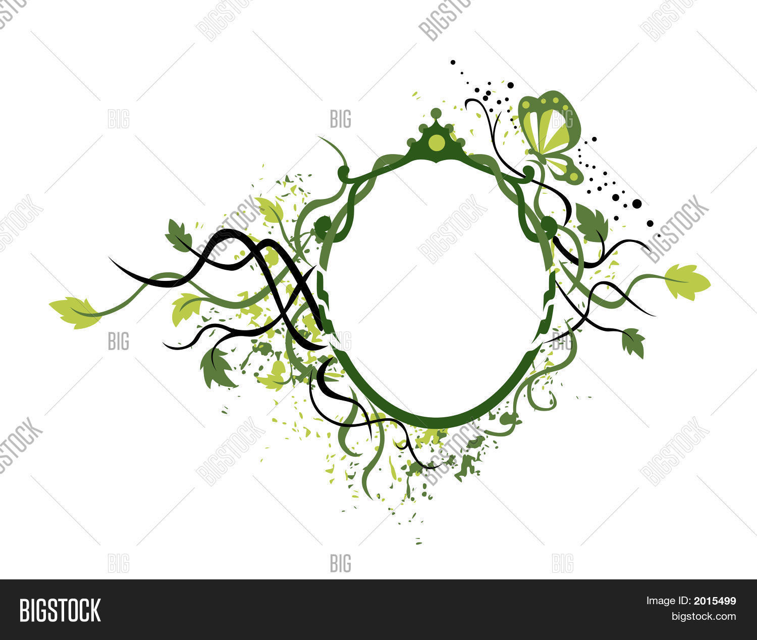 Vines Frame Image & Photo (Free Trial) | Bigstock