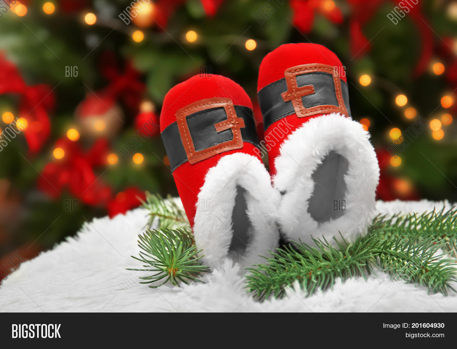 Christmas Baby Booties Image & Photo (Free Trial) | Bigstock