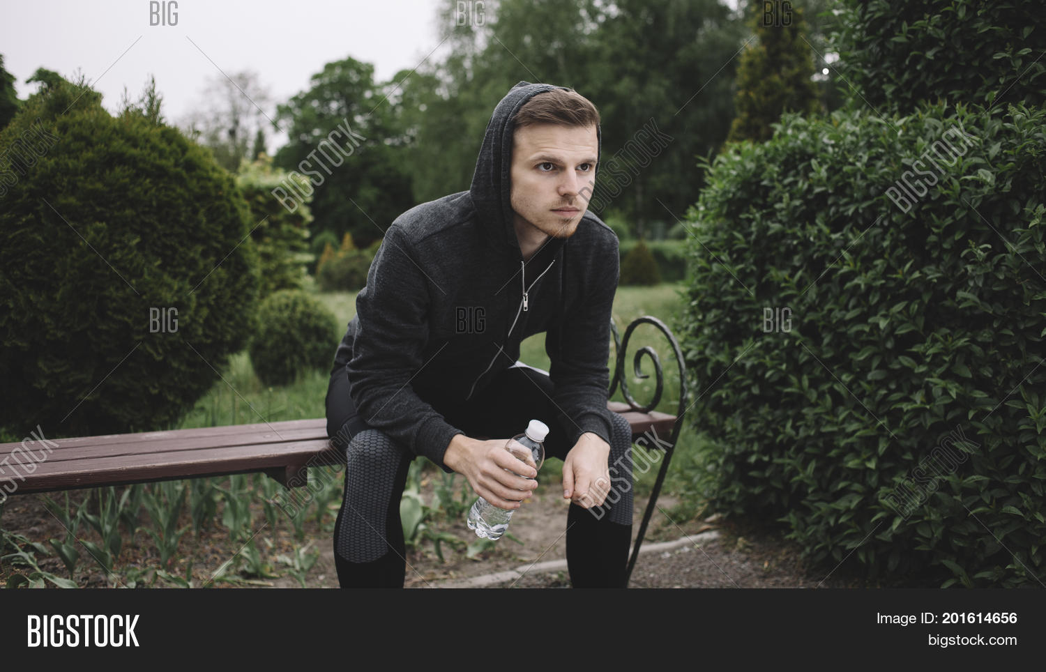 Runner Sitting On Image & Photo (Free Trial) | Bigstock