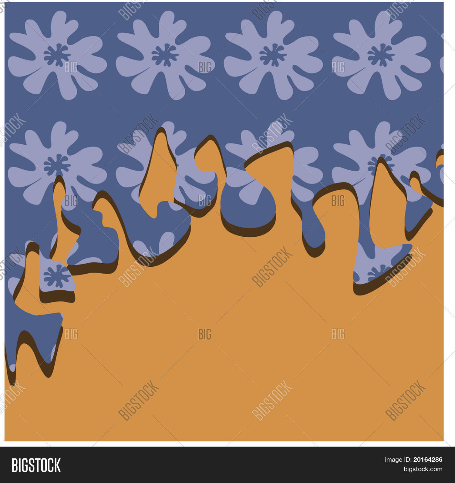 Funky Flowers Vector & Photo (Free Trial) | Bigstock