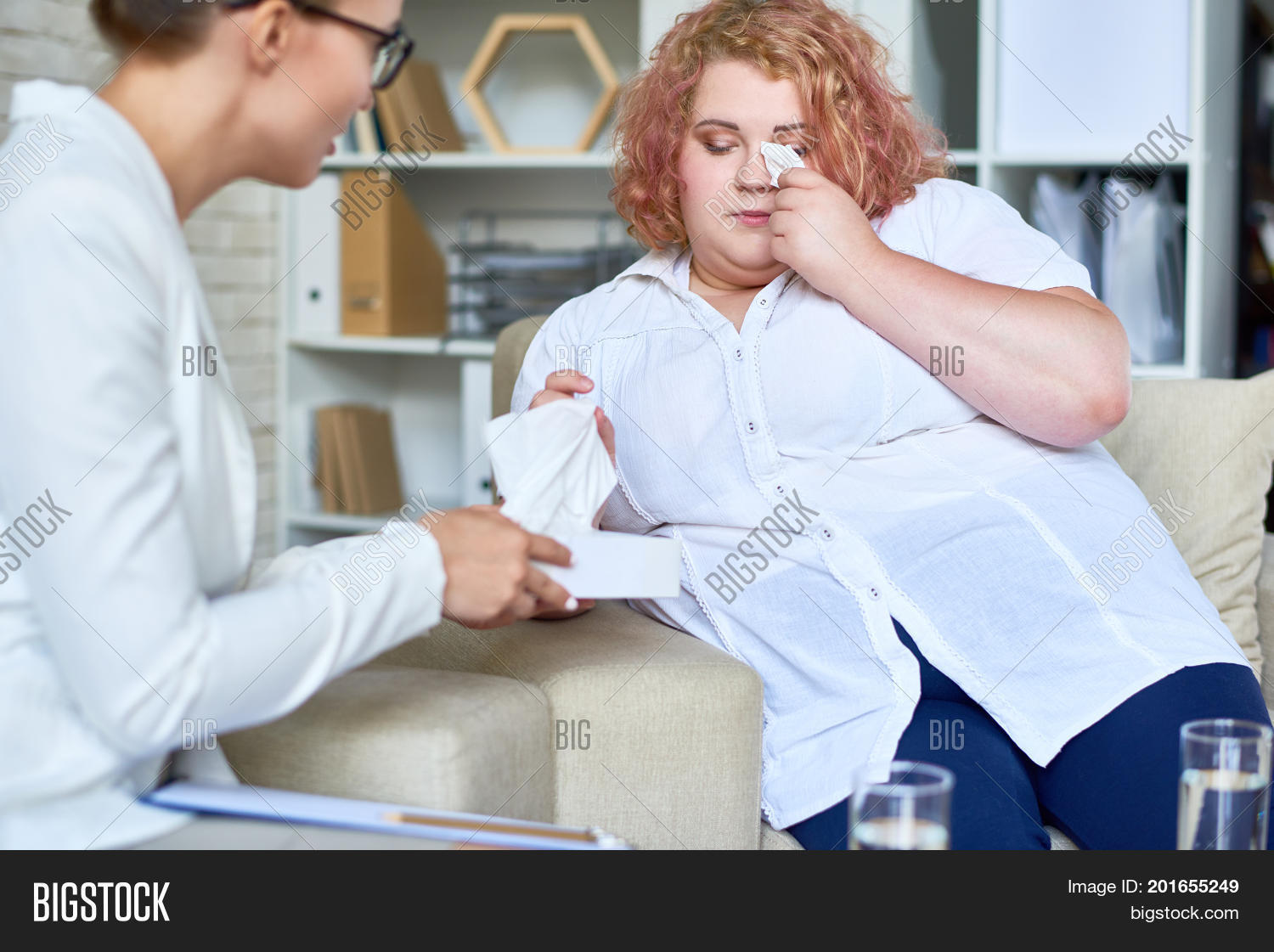 Portrait Crying Obese Image & Photo (Free Trial) | Bigstock