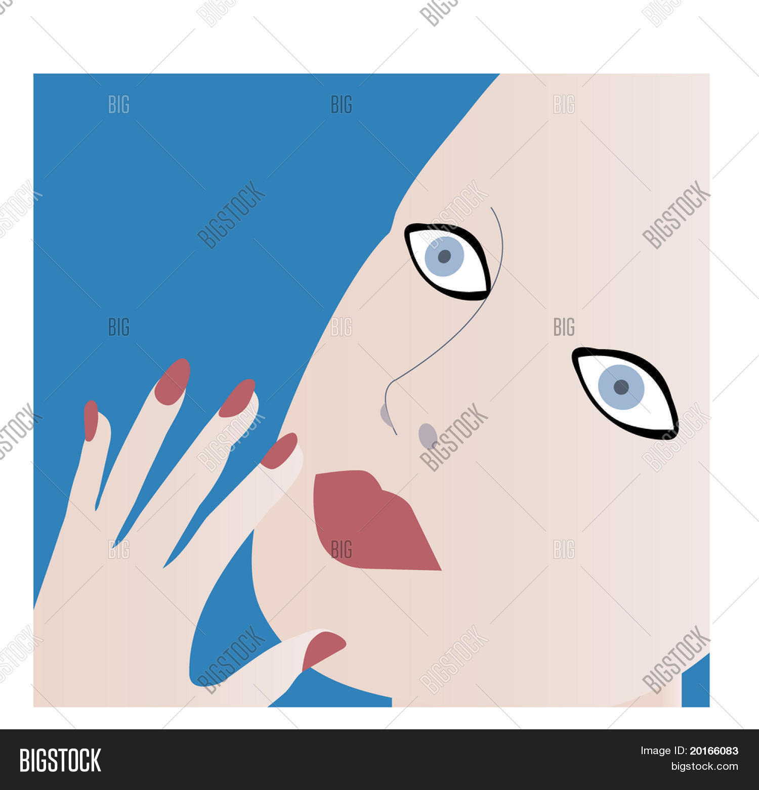 Illustration Face Vector & Photo (Free Trial) | Bigstock