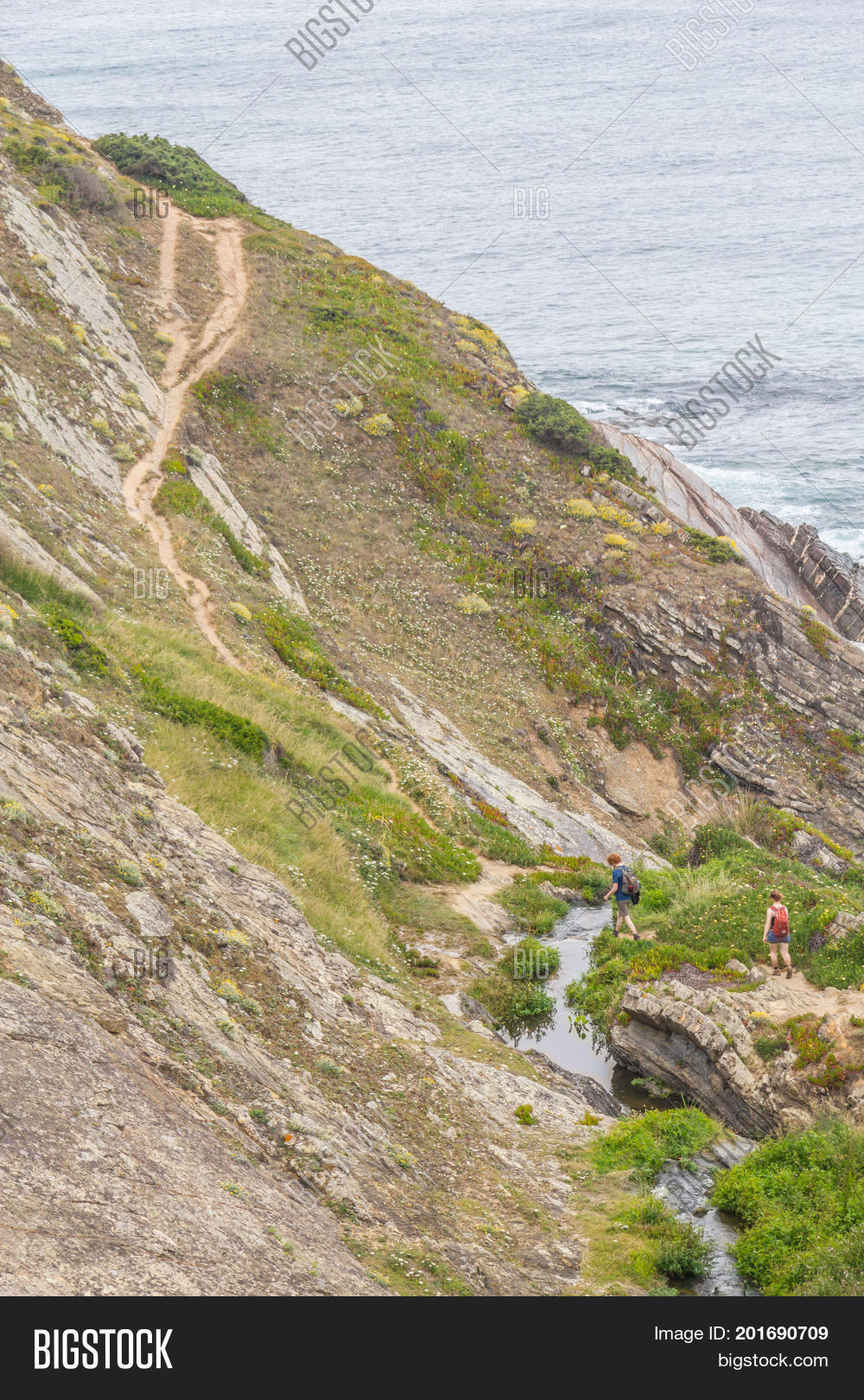 Trekking Over Cliffs Image & Photo (Free Trial) | Bigstock