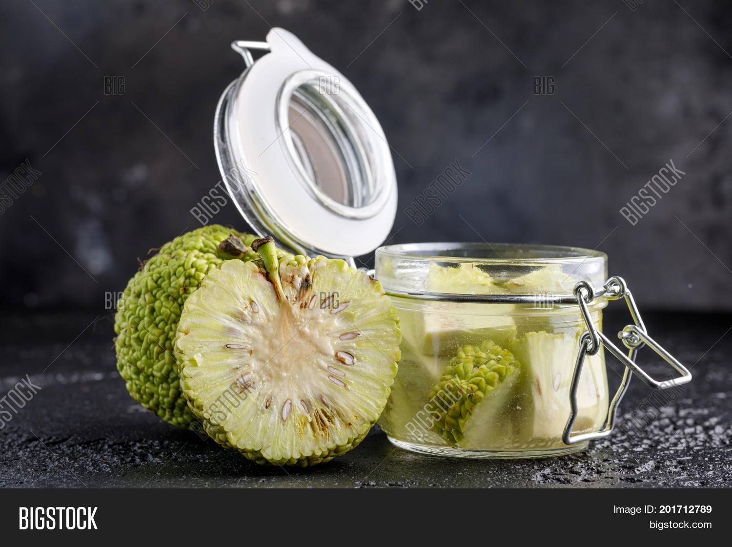 Adam's Apple On Black Image & Photo (Free Trial) | Bigstock