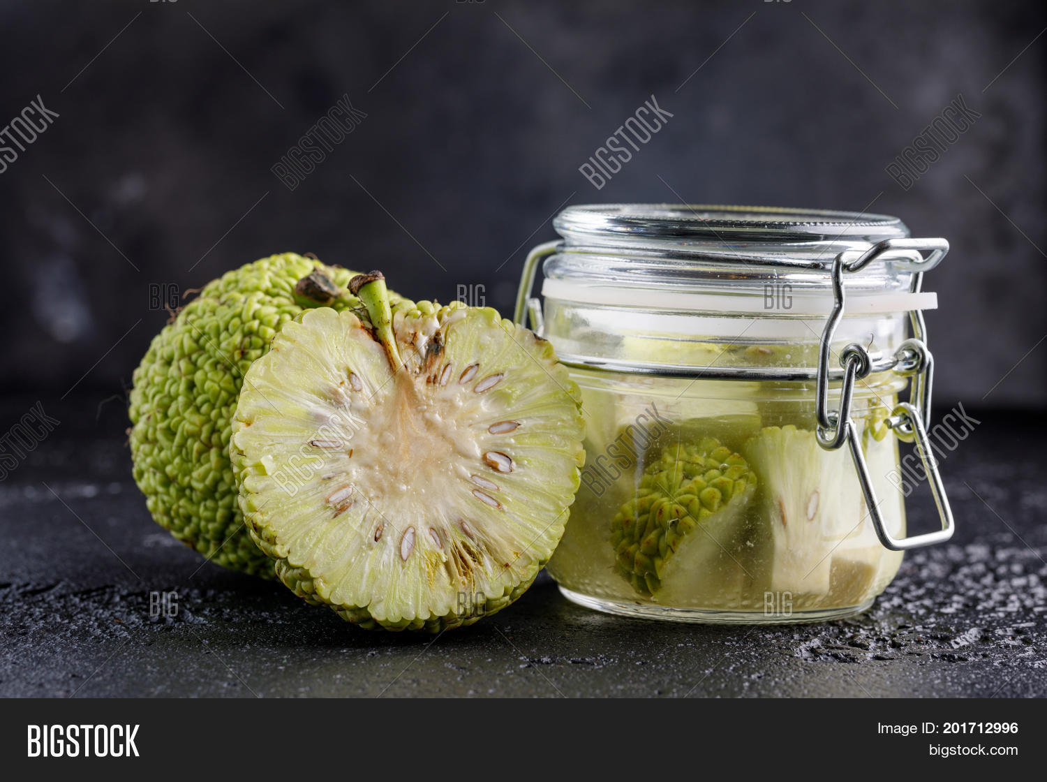 Adam's Apple On Black Image & Photo (Free Trial) | Bigstock