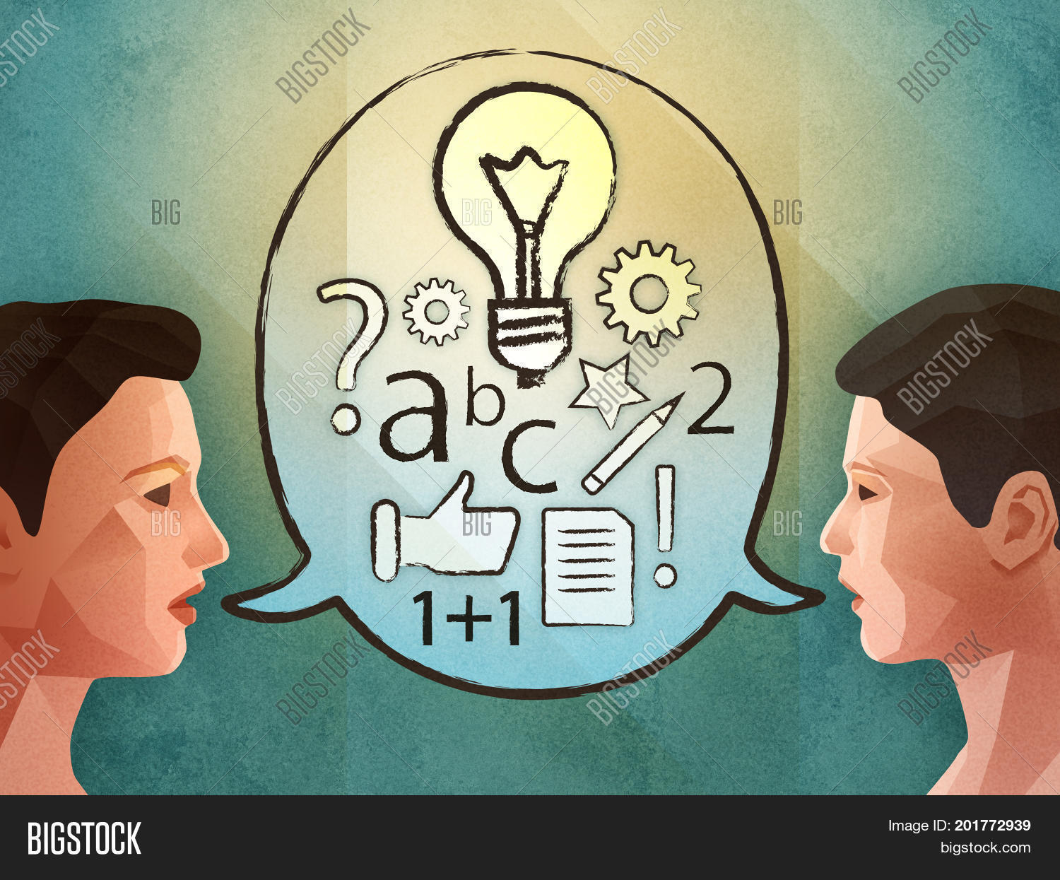 Two People Image & Photo (Free Trial) | Bigstock