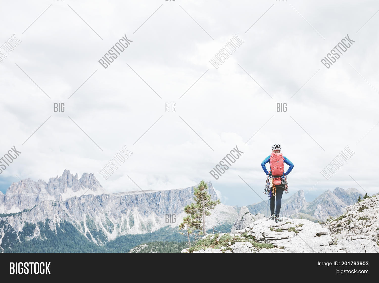 Female Mountaineer Image & Photo (Free Trial) | Bigstock
