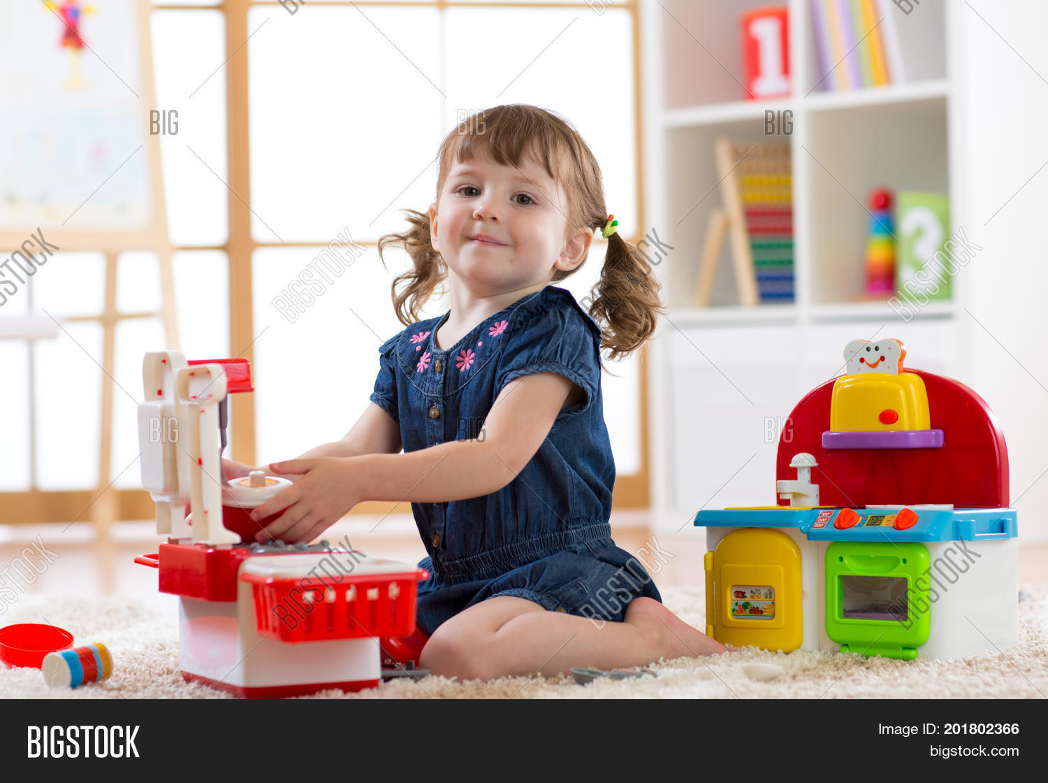 Child Playing Nursery Image & Photo (Free Trial) | Bigstock