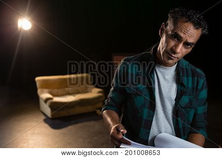 Portrait Actor Holding Image & Photo (Free Trial) | Bigstock
