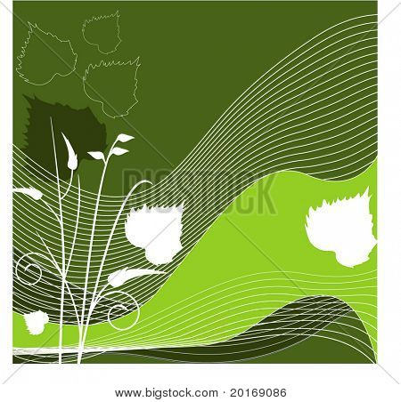 Leaves Lines Nature Vector & Photo (Free Trial) | Bigstock