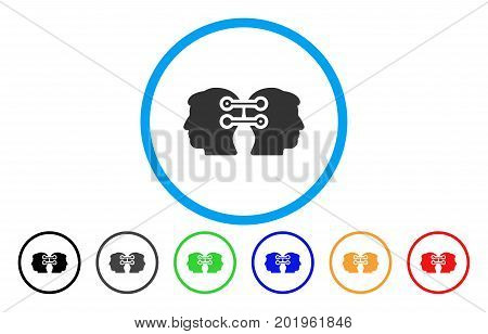 Dual Heads Interface Vector & Photo (Free Trial) | Bigstock