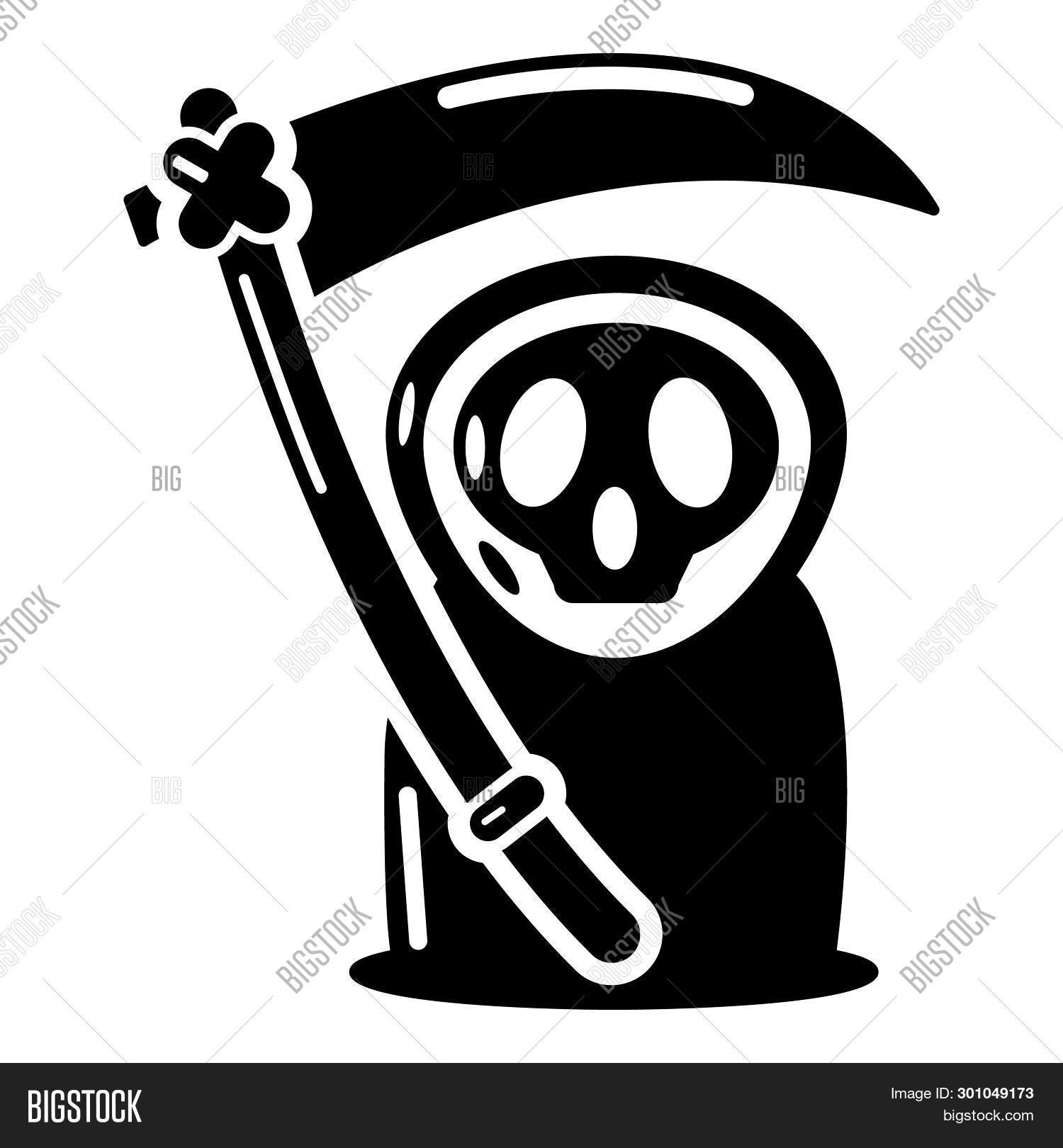 Grim Reaper Icon. Image & Photo (Free Trial) | Bigstock