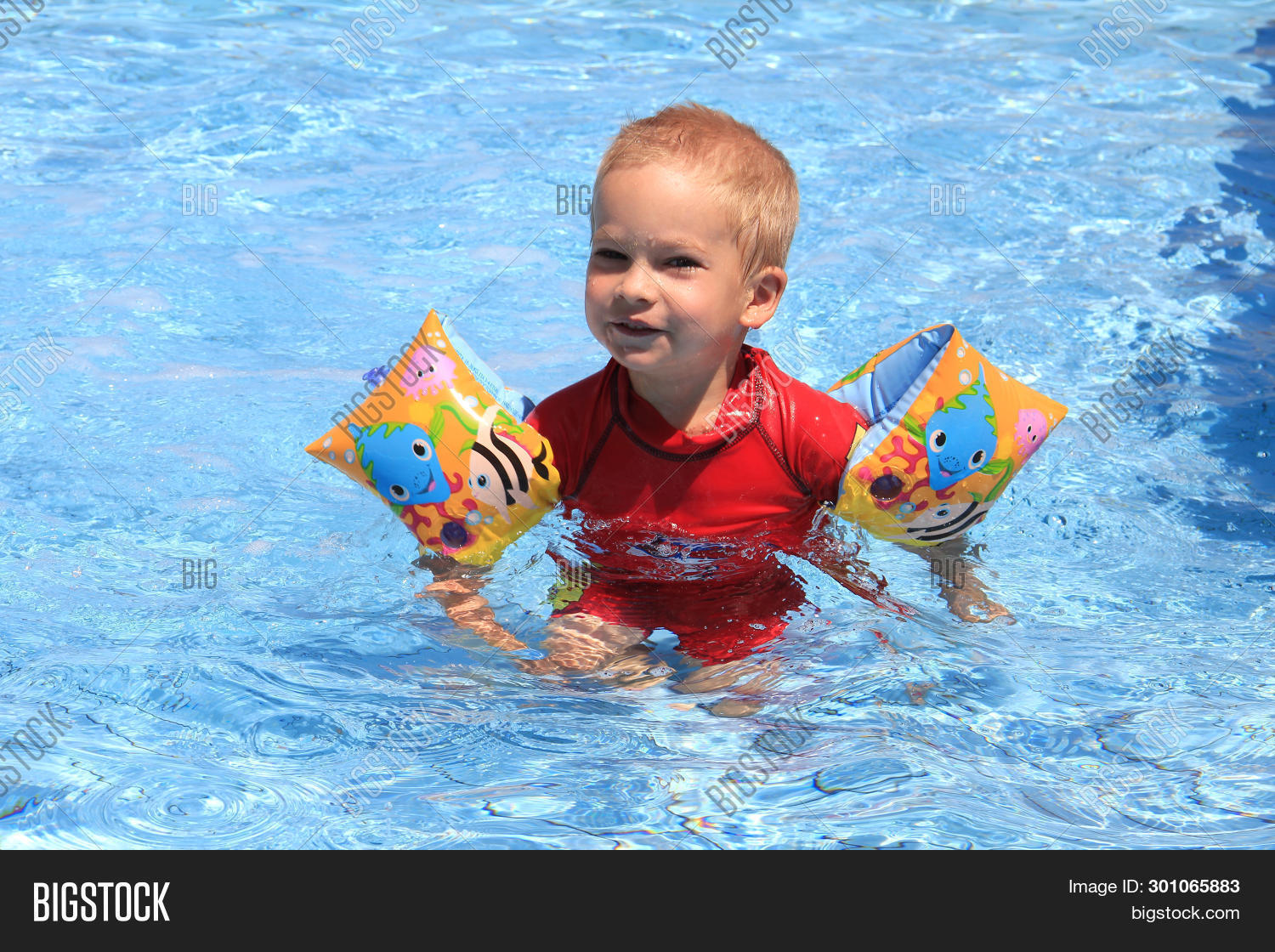 Cute Child Armlets Image & Photo (Free Trial) | Bigstock