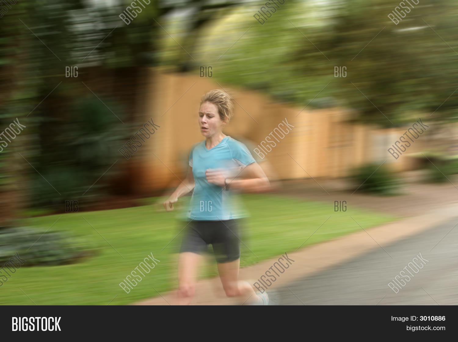 Female Athete Running Image & Photo (Free Trial) | Bigstock