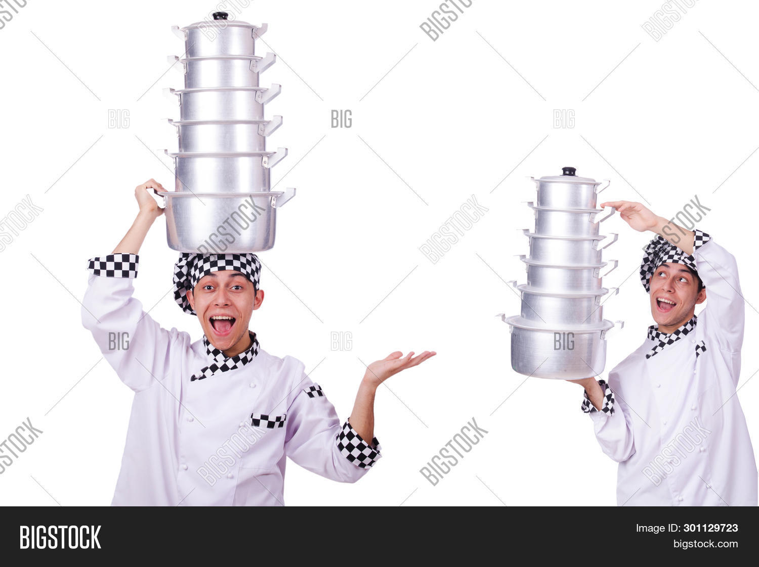 Cook Stack Pots On Image & Photo (Free Trial) | Bigstock