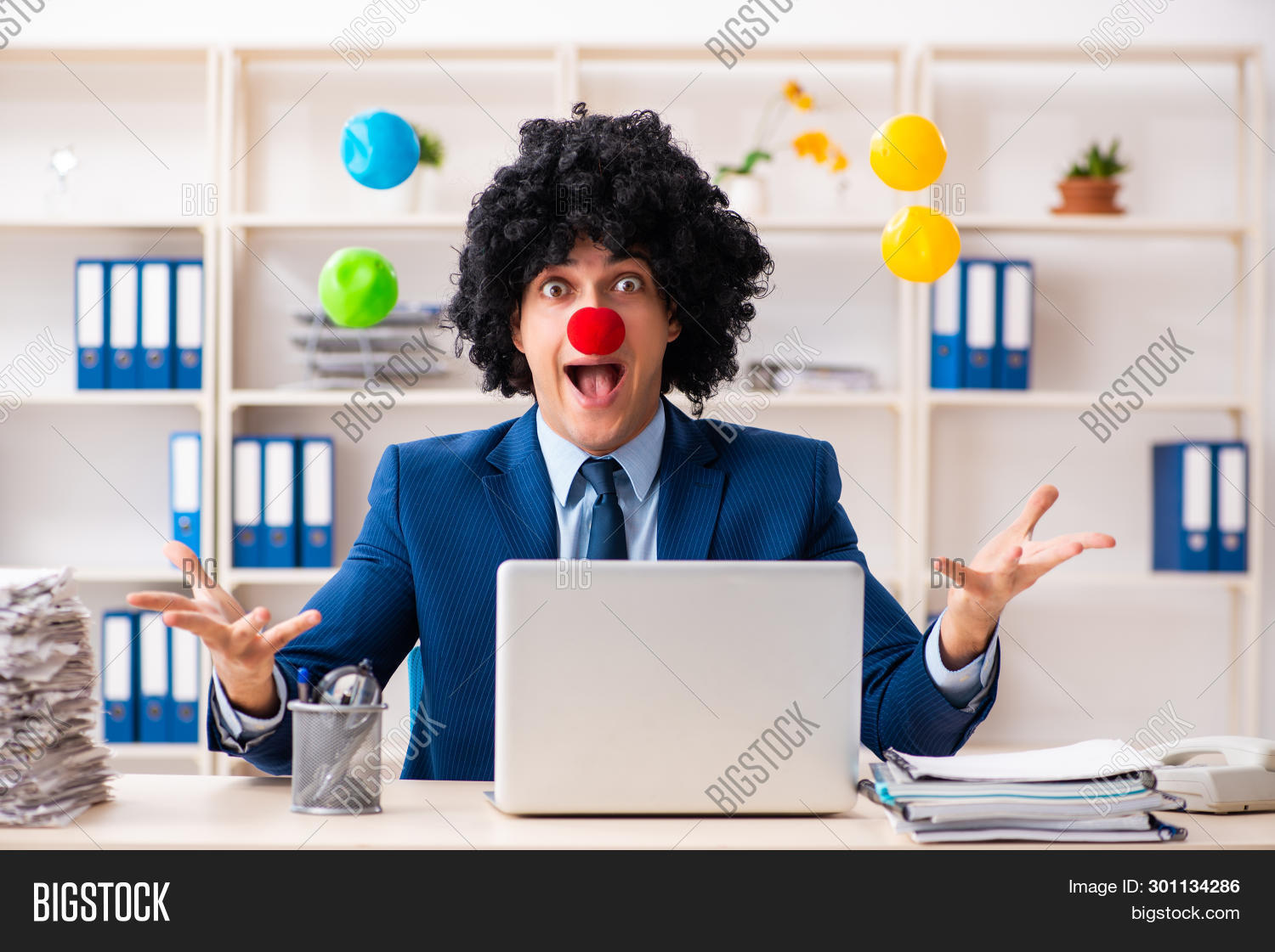 Young Clown Image & Photo (Free Trial) | Bigstock