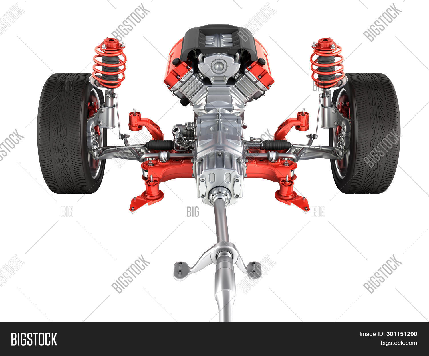 Suspension Car Wheel Image & Photo (Free Trial) | Bigstock