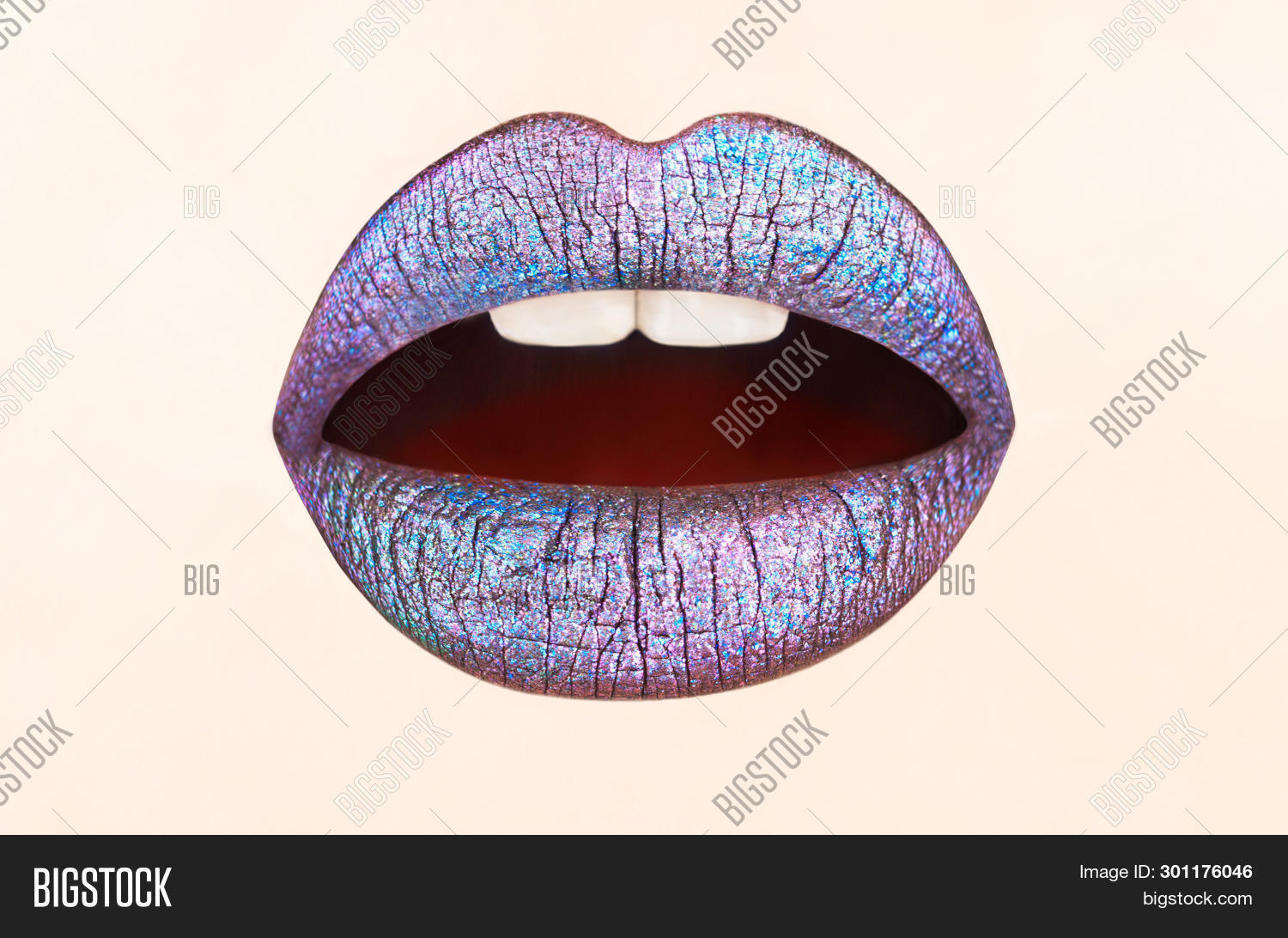 Blue Lips, Beautiful Image & Photo (Free Trial) | Bigstock