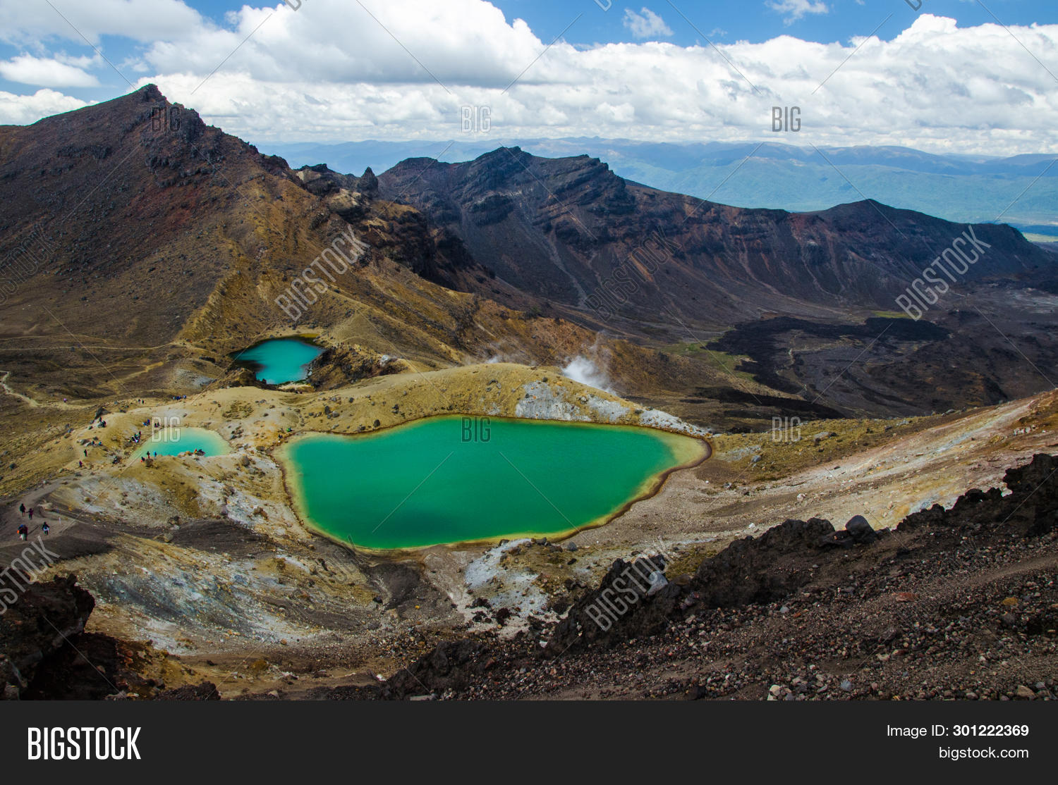 View Emerald Lakes Image & Photo (Free Trial) | Bigstock
