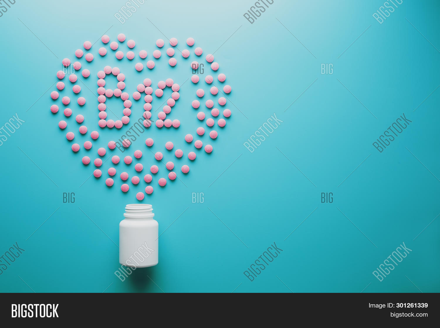 Pink Tablets Form B12 Image & Photo (Free Trial) | Bigstock