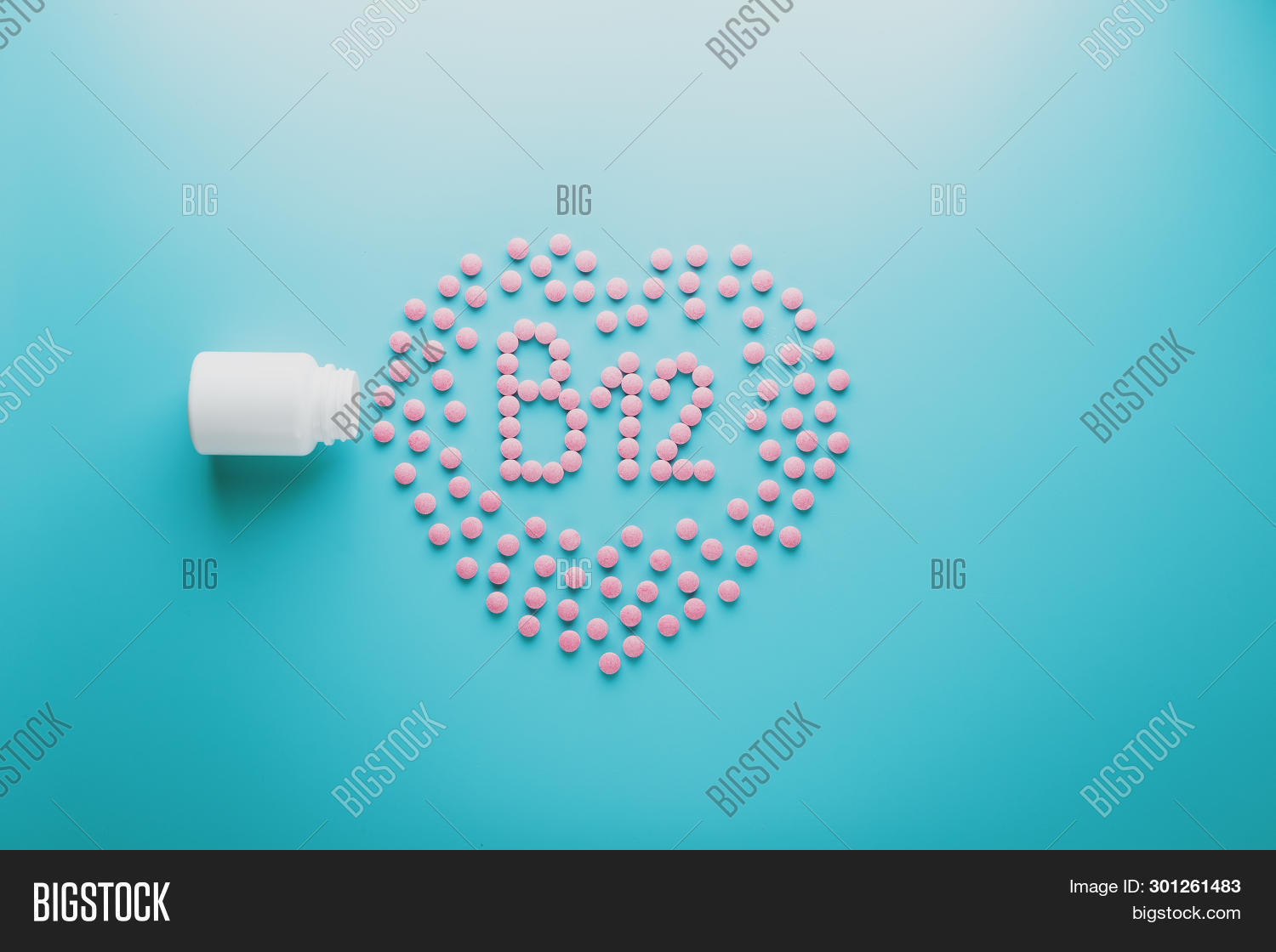 Pink Tablets Form B12 Image & Photo (Free Trial) | Bigstock