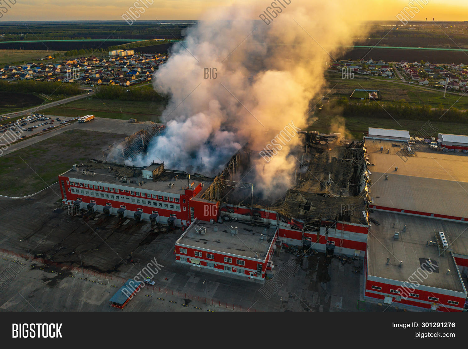 Burning Industrial Image & Photo (Free Trial) | Bigstock