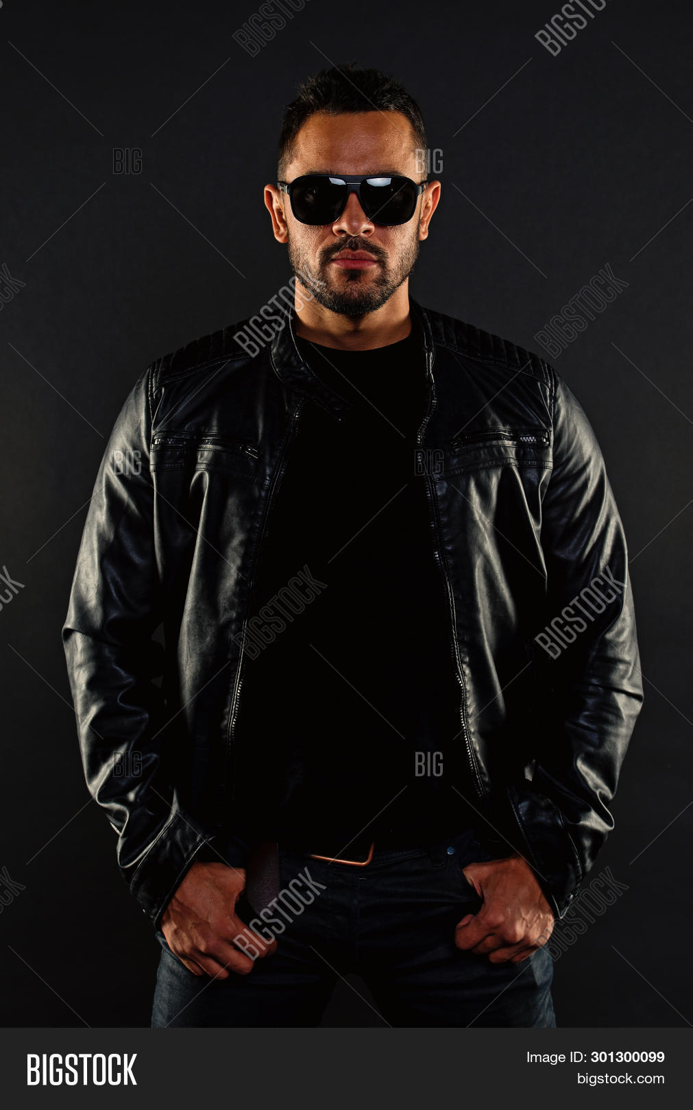 Brutal Macho Leather Image & Photo (Free Trial) | Bigstock