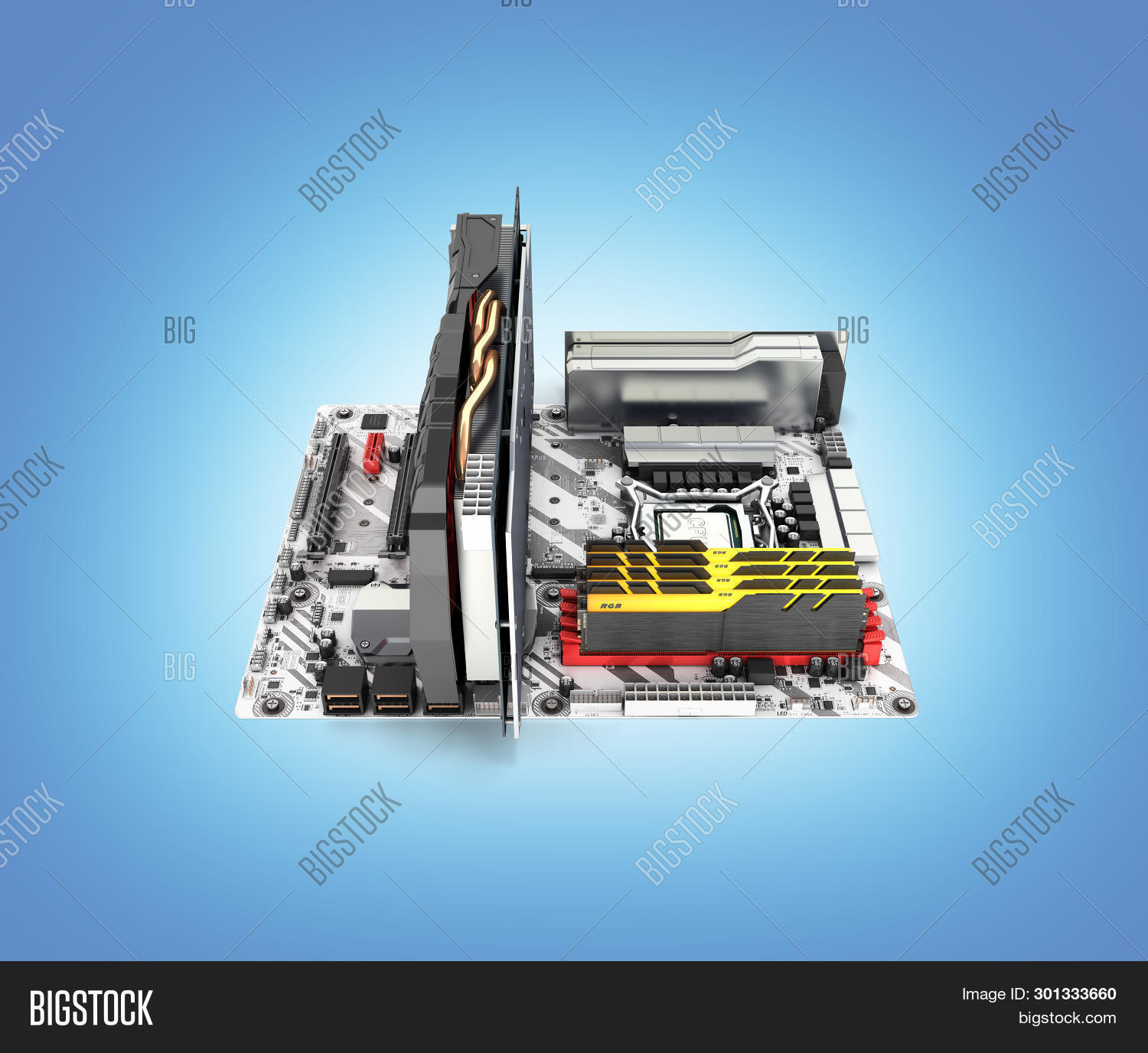 Motherboard Complete Image & Photo (Free Trial) | Bigstock