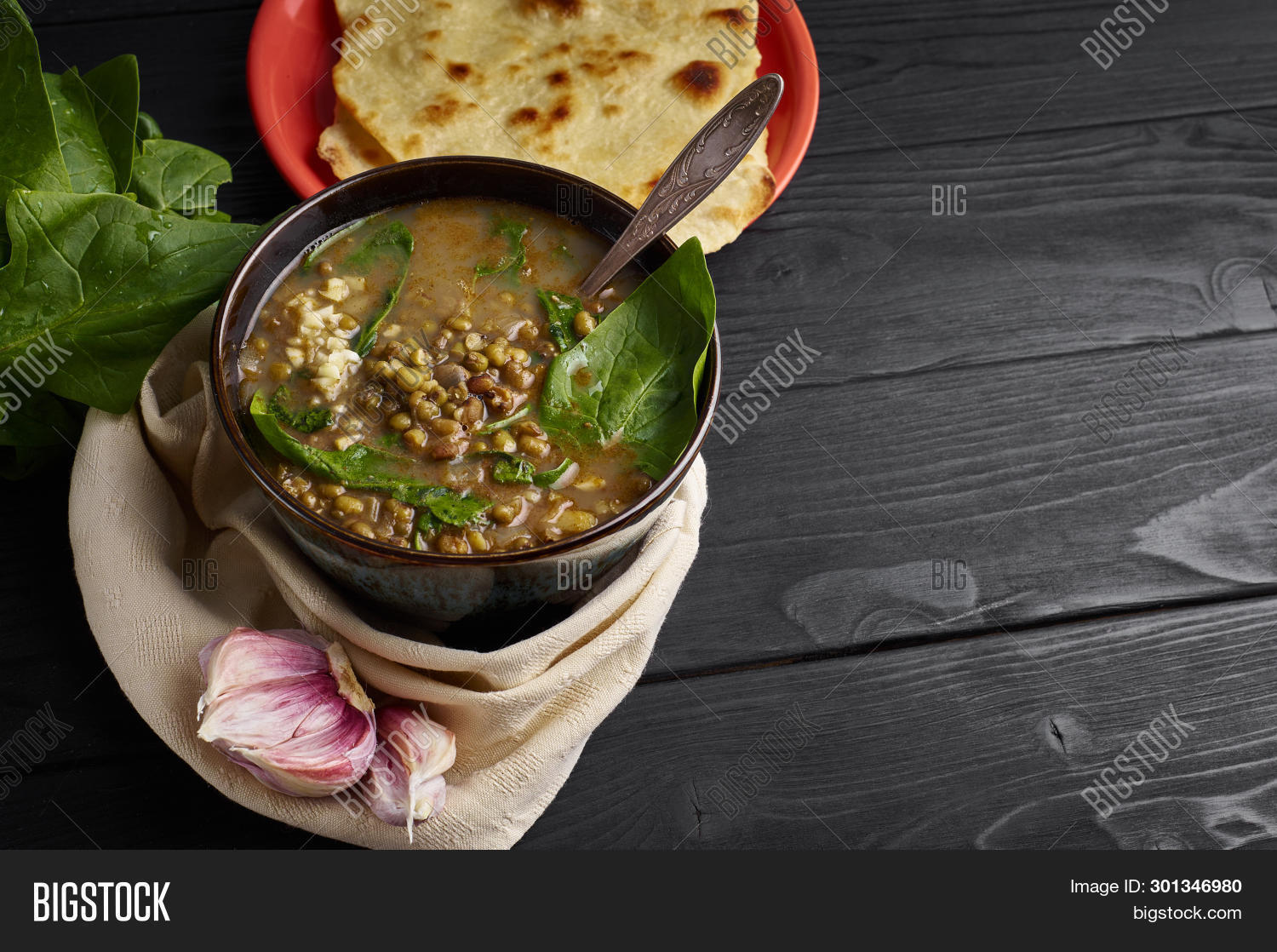 Mung Dhal Spinach, Image & Photo (Free Trial) | Bigstock