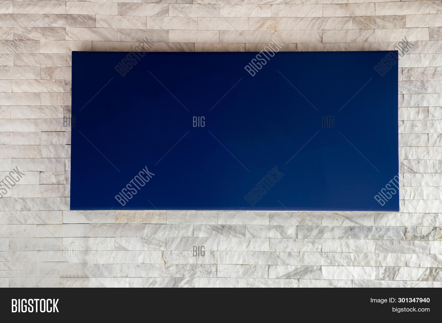 Blank Screen Blue Image & Photo (Free Trial) | Bigstock