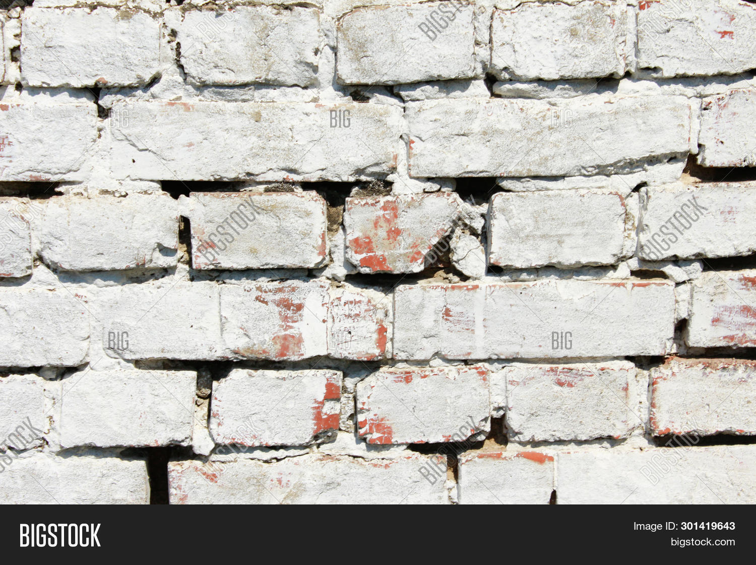 White Old Brick Wall Image & Photo (Free Trial) | Bigstock