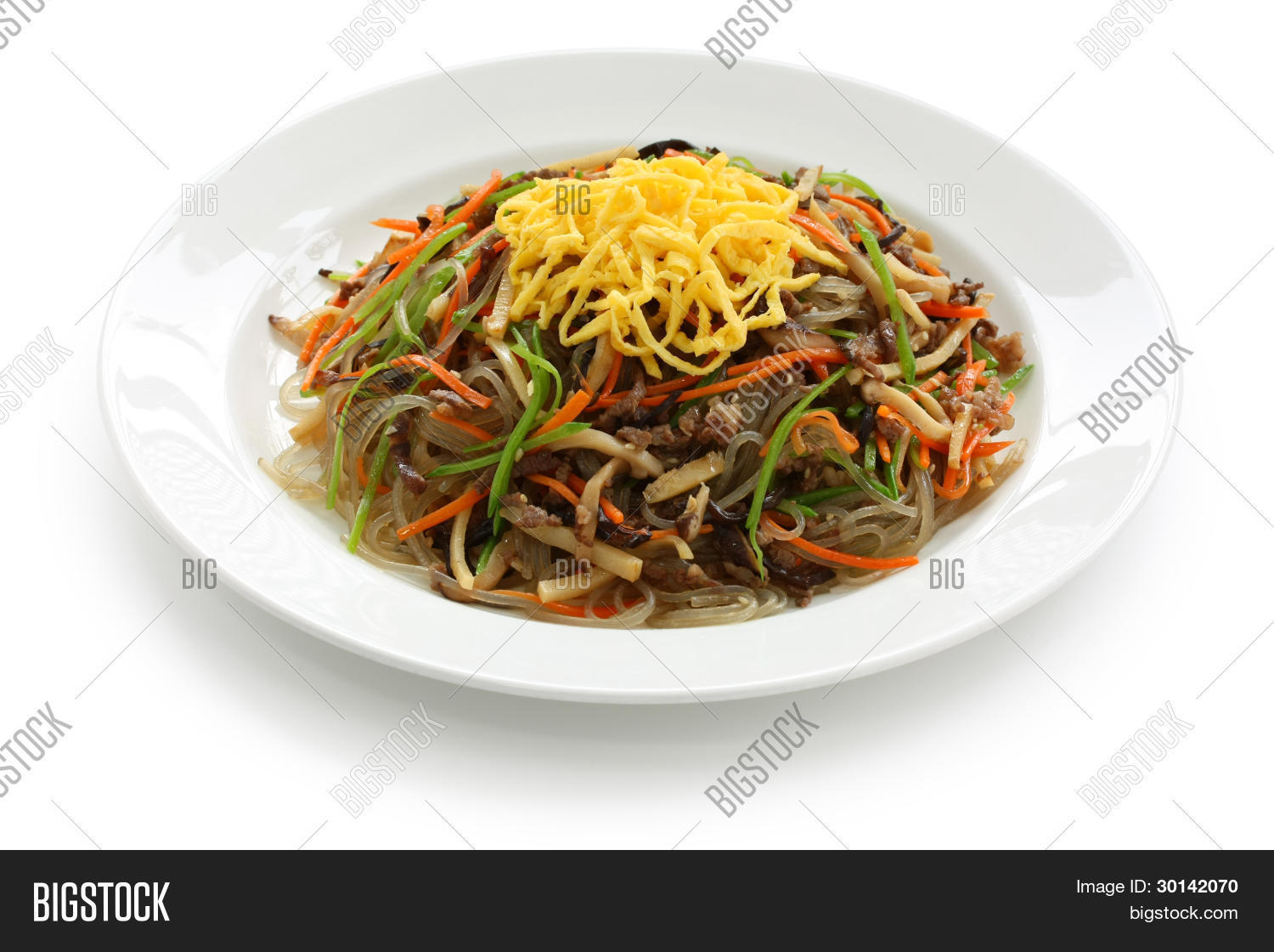 Japchae, Korean Image & Photo (Free Trial) | Bigstock
