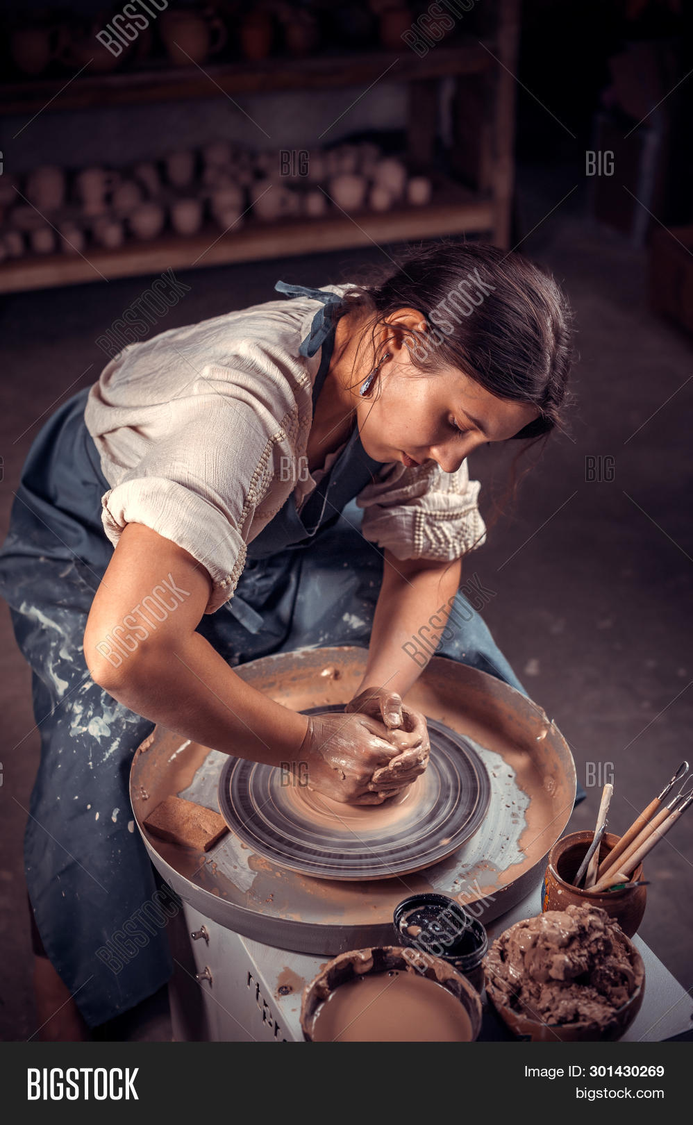 Charming Artisan Woman Image & Photo (Free Trial) | Bigstock