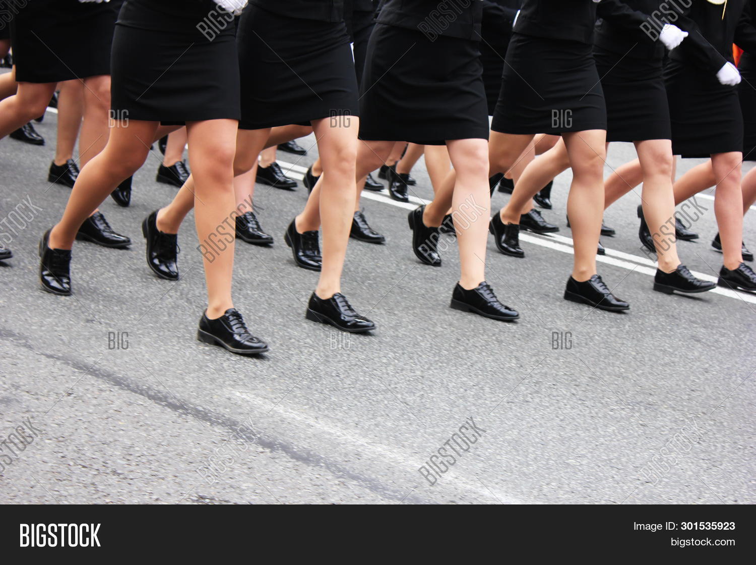 Womens Legs Marching. Image & Photo (Free Trial) | Bigstock