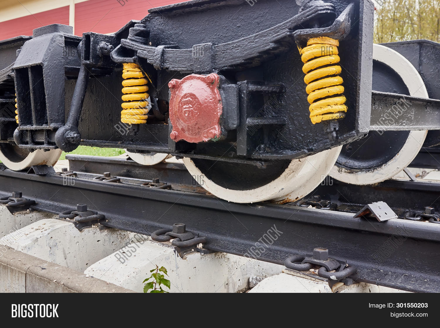 Railway Wheels Narrow Image & Photo (Free Trial) | Bigstock