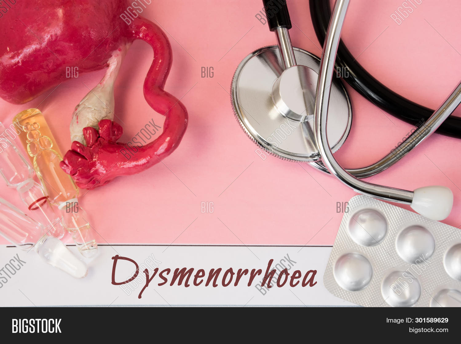 Diagnosis Dysmenorrhea Image & Photo (Free Trial) | Bigstock